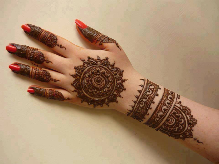 Arabic Mehendi Designs Inspired By Minimalist Theme Arabic Bridal Mehendi
