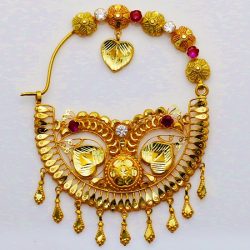 Best Nathuli Designs for Uttarakhandi Brides, Pahadi Nath Designs